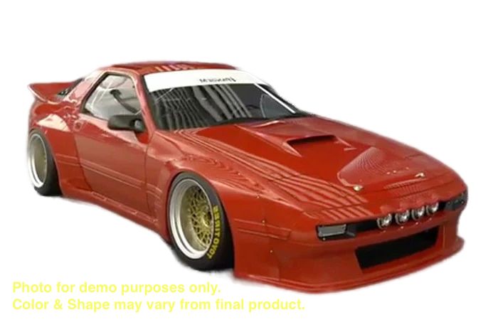 1/10 Lexan Clear RC Car Body Shell for PANDEM MAZDA RX7 200mm – LittoHot
