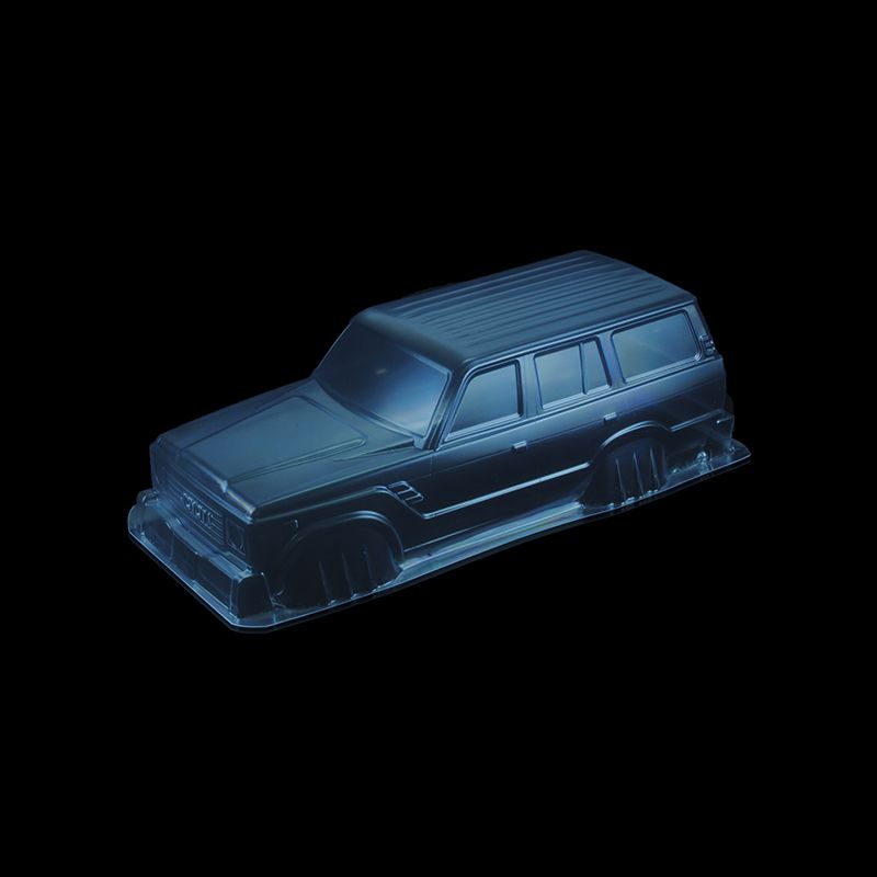 1/10 Lexan Clear RC Car Body for TOYOTA LANDCRUISER FJ60 CRAWLER BODY ...