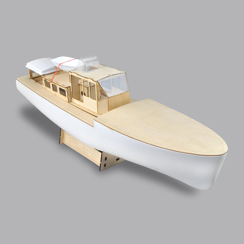 RC model boat Mistral motor yacht - FRP Hull and Plywood Boat Kit (DIY ...