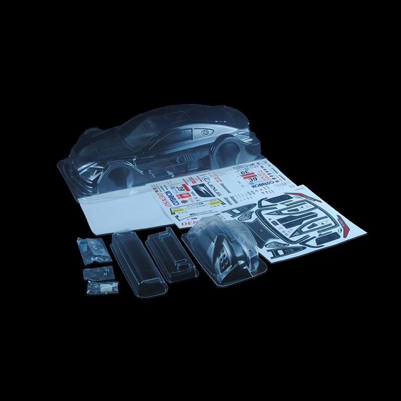 1/10 Lexan Clear RC Car Body Shell for LEXUS GT500 200mm – LittoHot