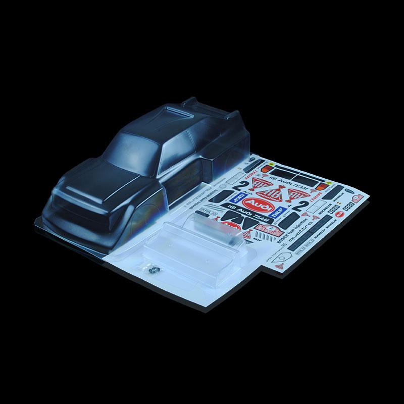 1/10 Lexan Clear RC Car Body Shell for AUDI QUATTRO S1 RALLY 190mm ...