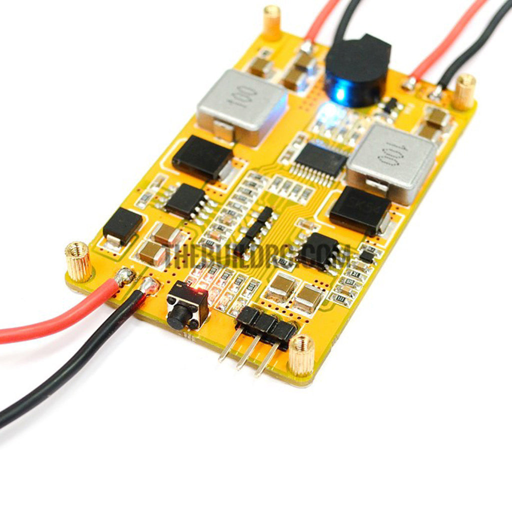 Matek UBEC 4A/5-12V Duo Output Built-in Battery Monitor Aux RX FLIGHT ...