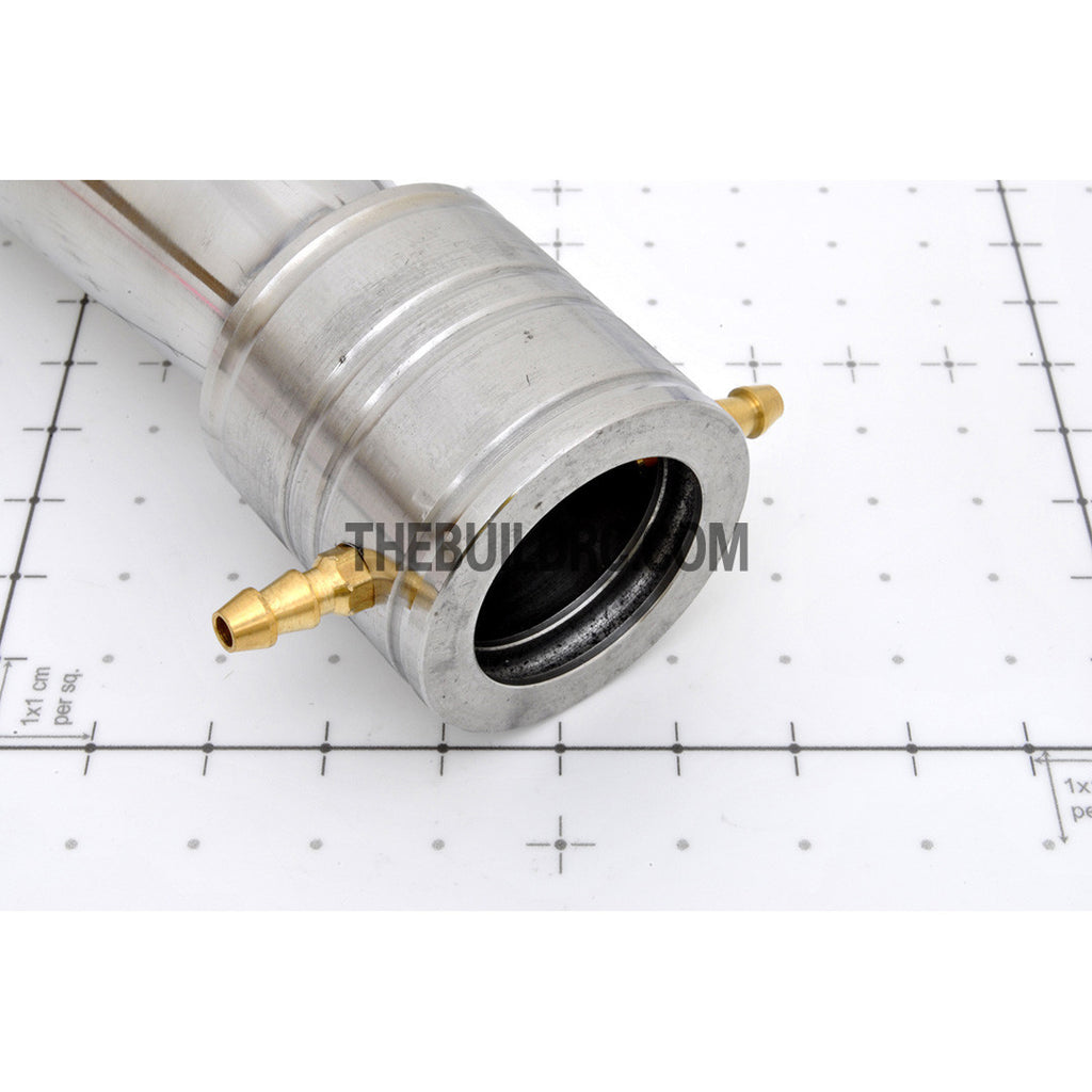 RC Boat 430mm Stainless Steel Engine Exhaust Tune Pipe with Muffler ...