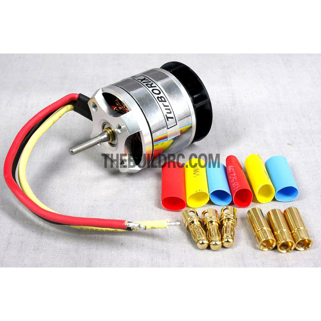 Turborix RC Plane / 450 Helicopter D2830 3500kv Outrunner Brushless Mo ...