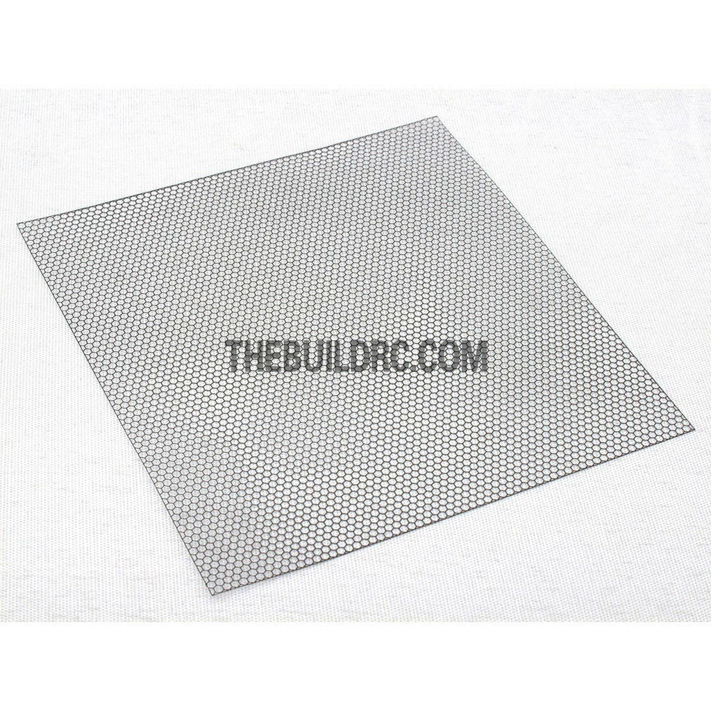 1/10 RC Car 95 x 100mm Honeycomb Shaped Stainless Steel Window Netting ...