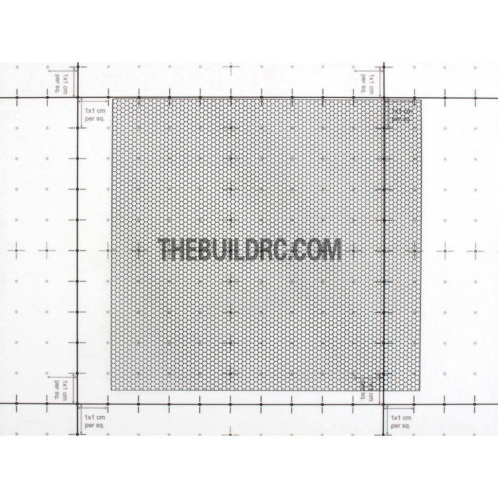 1/10 RC Car 95 x 100mm Honeycomb Shaped Stainless Steel Window Netting ...